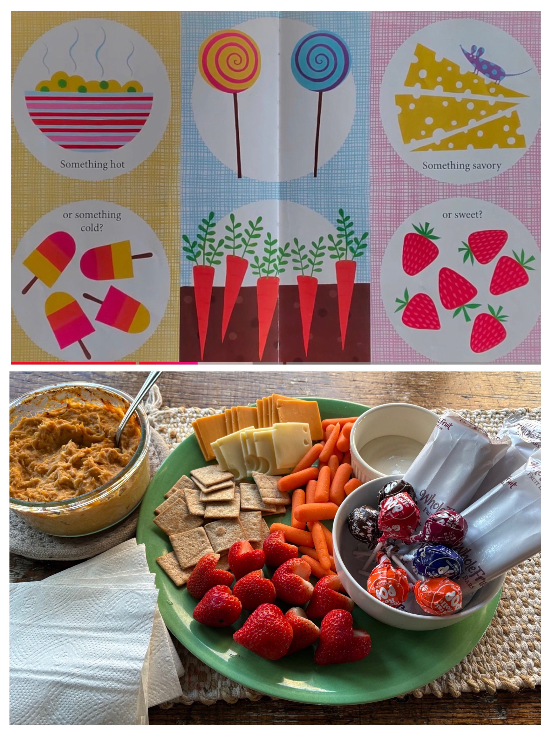 Book and Snack Pairing: “The Shape of My Heart”